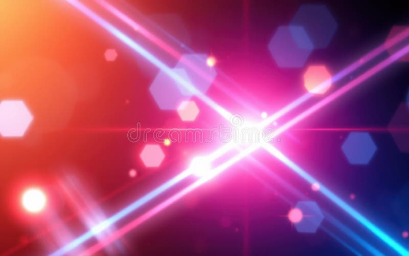 Colorful Light Patterns Create a Vibrant Backdrop for a Captivating ...