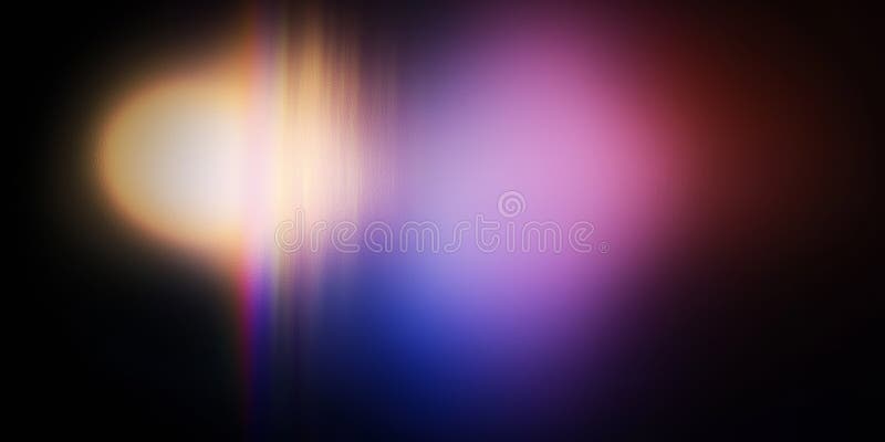 Colorful Light Patterns Emerging from a Dark Background Create an ...