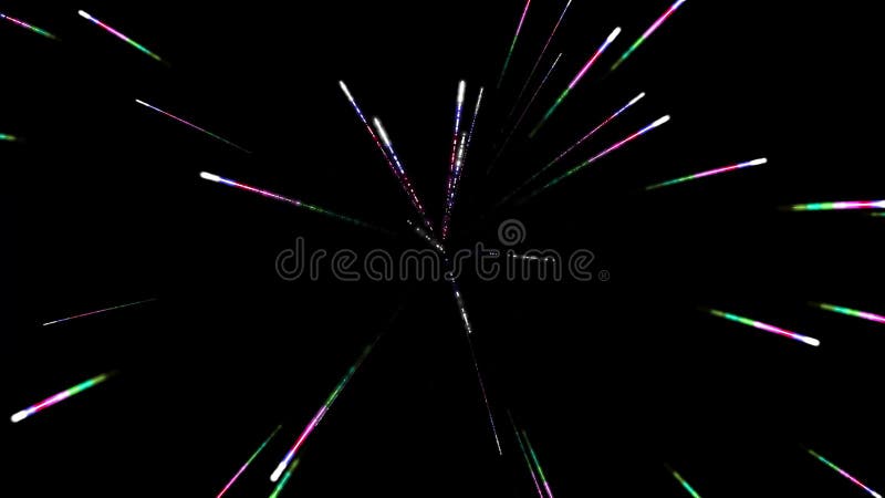 Colorful Light Rays Motion Graphics Background Stock Video - Video of ...