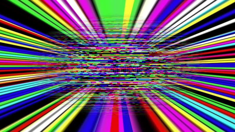 Colorful Light Rays and Pixels Stock Video - Video of power, modern ...