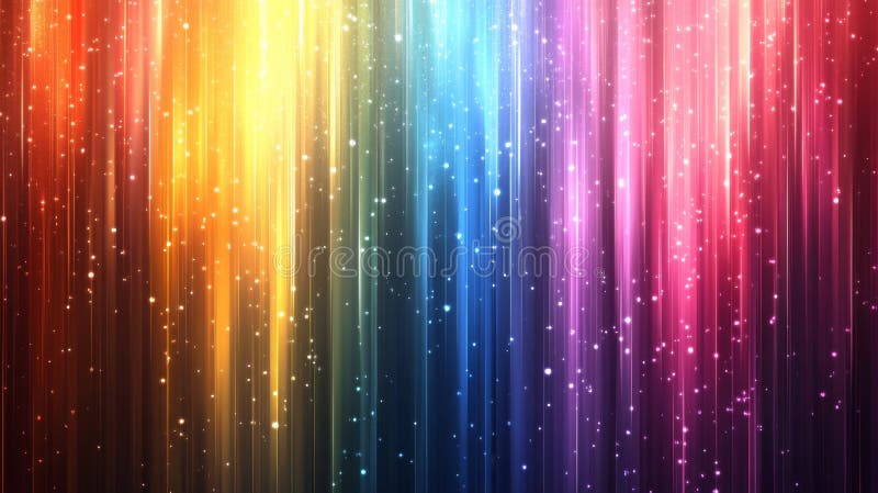 Colorful Light Streaks Background Stock Photo - Image of bright ...