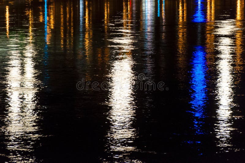Colorful Light Water Reflections Stock Photo - Image of disco, colors ...