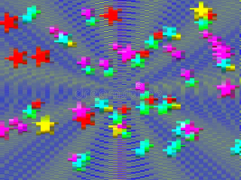 Colorful Lights Geometries Background, Abstract Texture, Graphics Stock ...