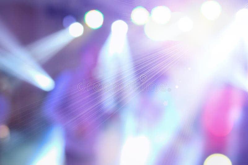 Colorful lights in party stock image. Image of blurry - 215767073
