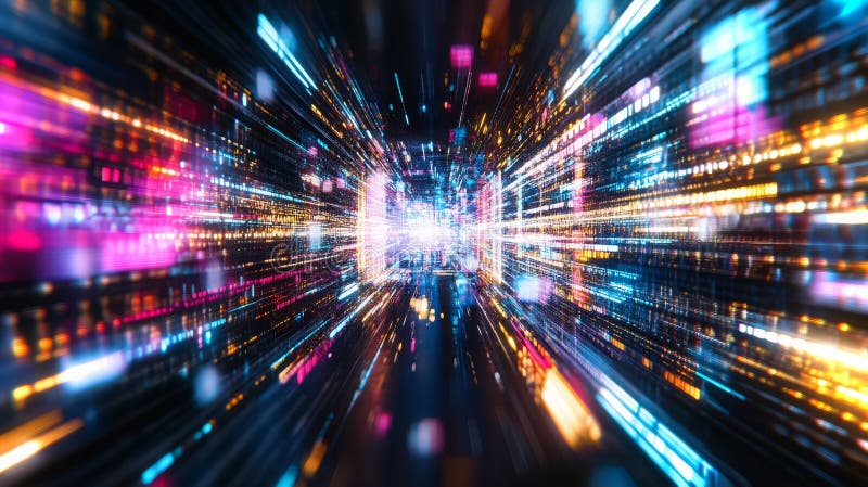 Dynamic Visual Representation of Fast-moving Digital Data in Vibrant ...