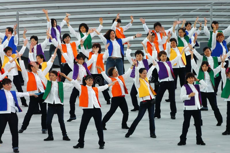 Legs in the line stock photo. Image of dance, attitude - 1111062