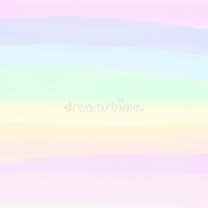 A Colorful Line on a Pastel Background Stock Illustration ...