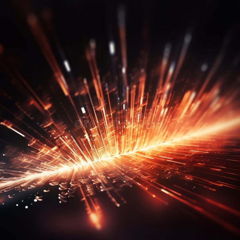 Colorful Line Line Splash Explosion. Abstract Stock Photo - Image of ...