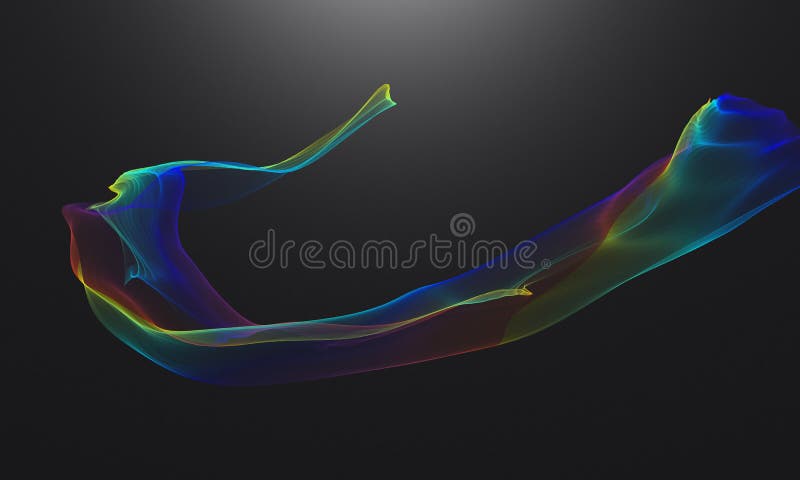 Colorful Line Wave Blur Effect Background Banner Flyer Cover Card Stock ...
