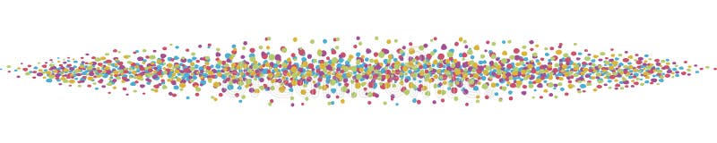Colorful Linear Border with Small Faded Dots Stock Image - Illustration ...