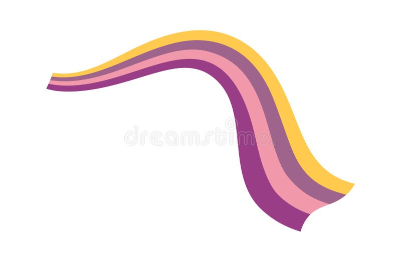 Colorful Lined Scarf stock vector. Illustration of pattern - 278862251