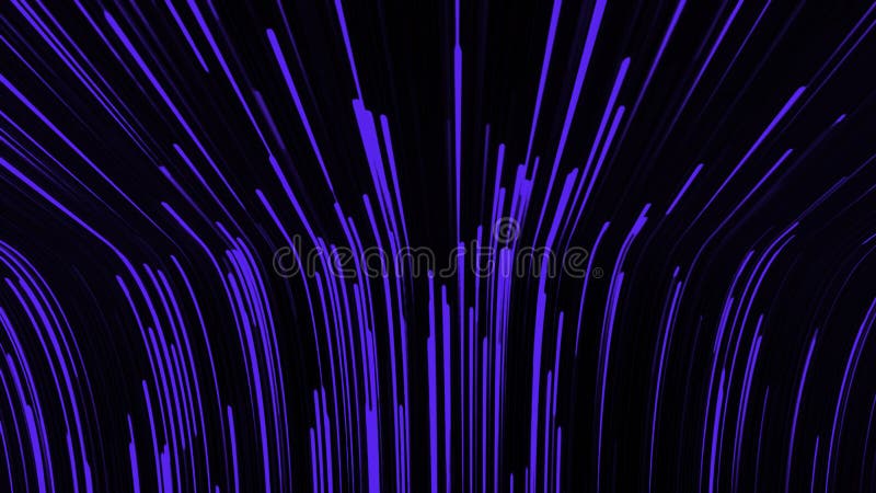 Colorful Lines Move in Curved Stream. Motion. Background of Bright ...