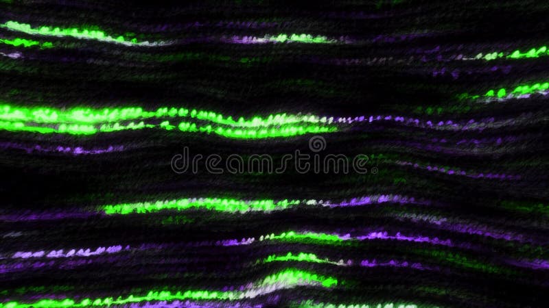 Colorful Lines Move with Glitch Effect. Motion. Computer Background ...