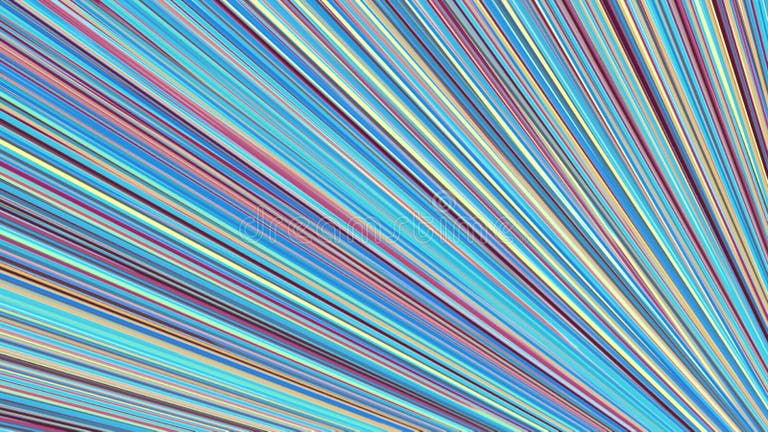 Colorful Lines Spreading Out. Abstract Background Stock Image - Image ...