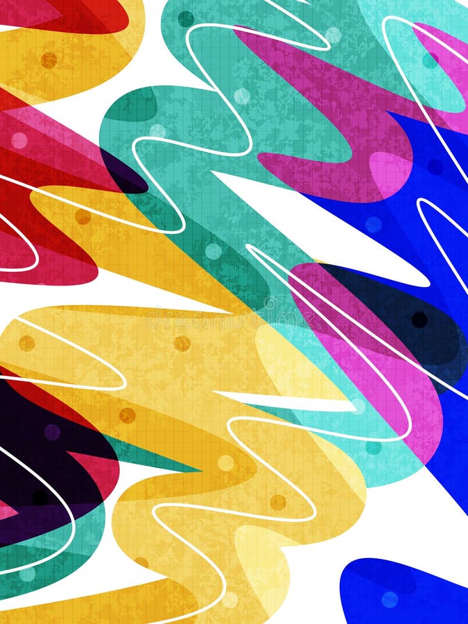 Colorful Liquid Background for Summer Banner, Poster, or Cover Design ...