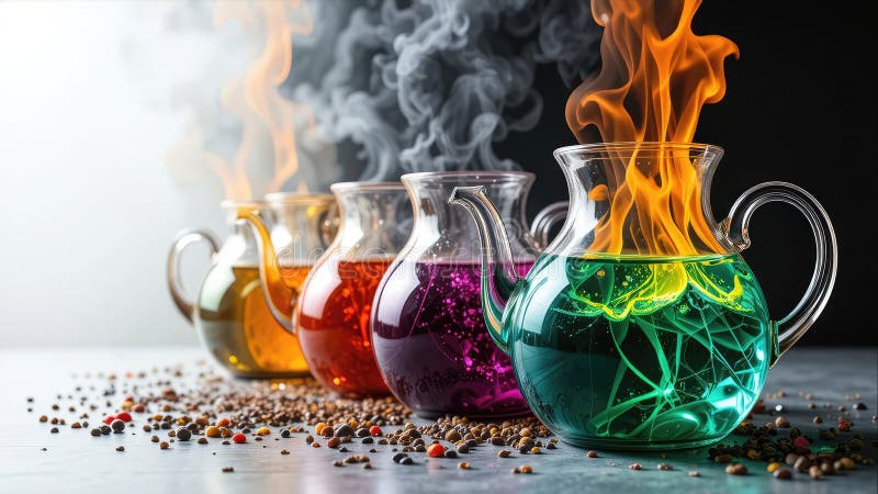 Assorted Colorful Liquids Stock Illustrations – 373 Assorted Colorful ...