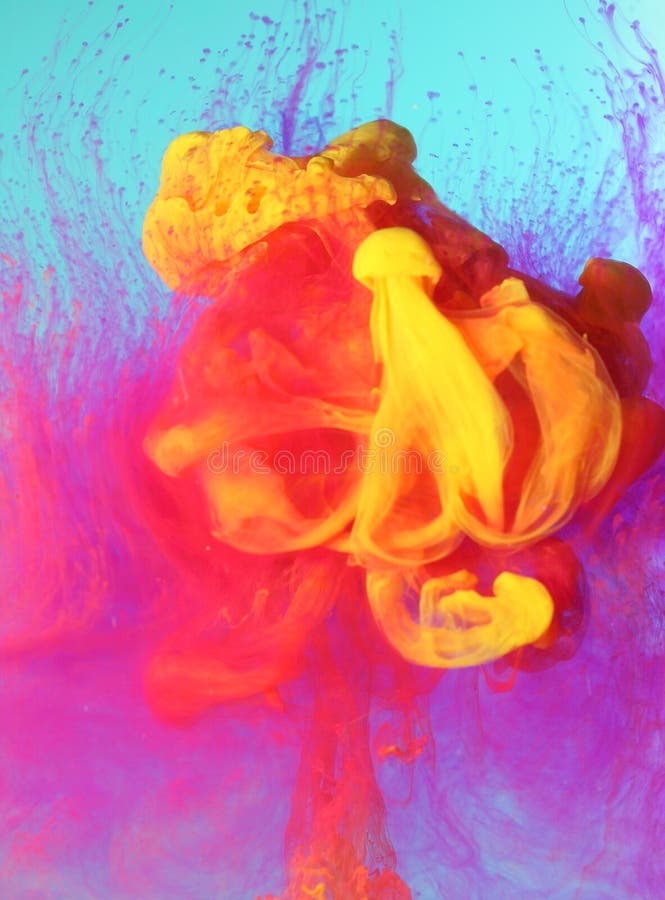 Colorful Liquid Art Streaks Stock Photo - Image of background, colours ...