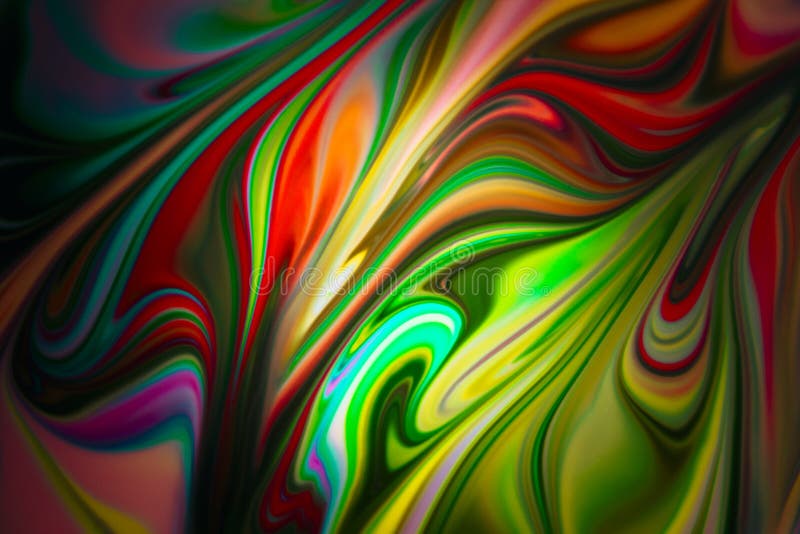 Abstract Colors Mixed Together Stock Image - Image of beauty, design ...