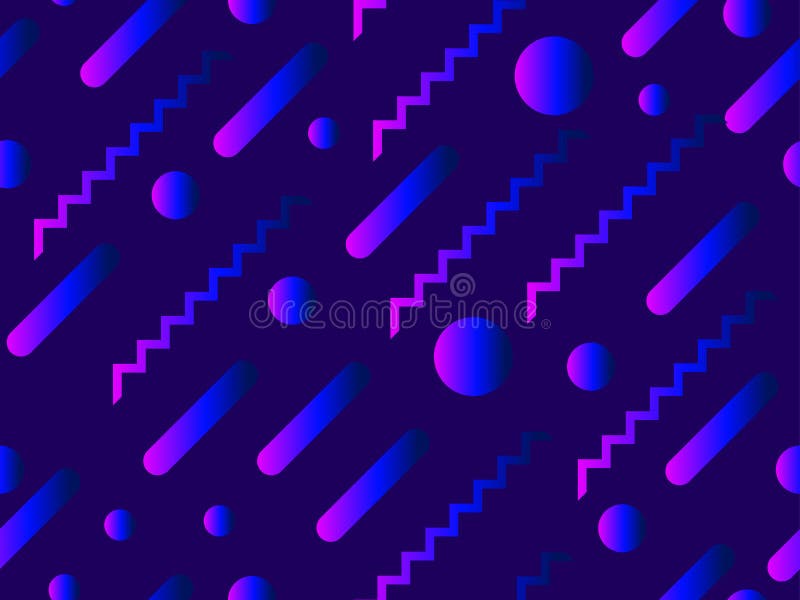Colorful Liquid Shape Seamless Pattern. Fluid Concept Design. Abstract ...