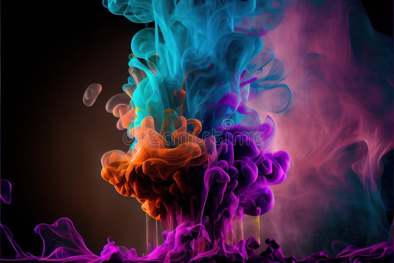 Colorful Abstract Smoke Ai Stock Illustrations – 12,238 Colorful ...
