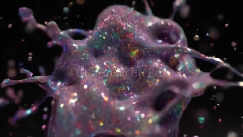 Colorful Liquid Splash Creates Mesmerizing Patterns in this Artistic ...