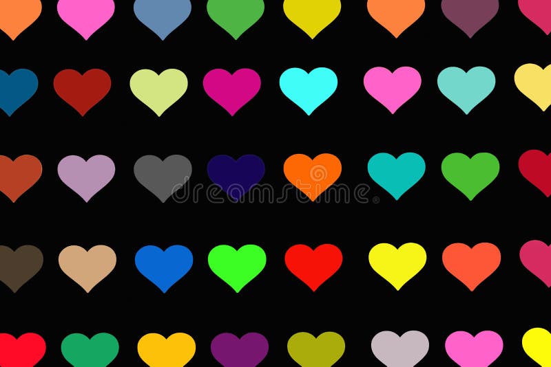 Multiple Little Hearts Stock Illustrations – 41 Multiple Little Hearts ...