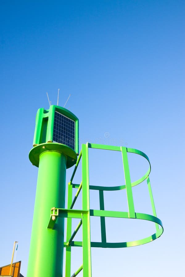 Colorful little lighthouse stock photo. Image of blue - 59720430