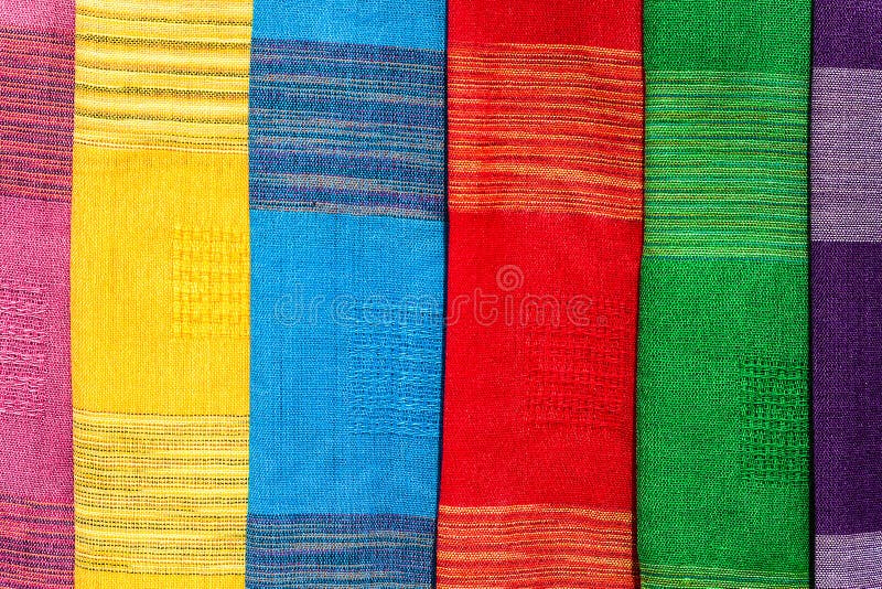 Colorful Local Fabric stock image. Image of heritage - 36583887