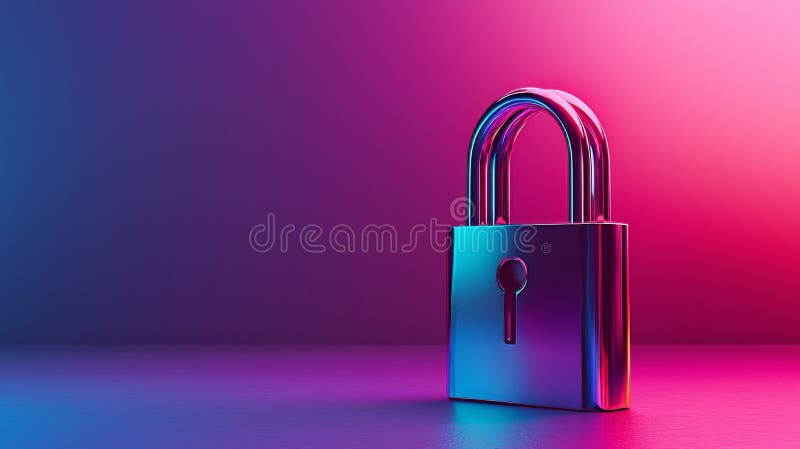 A Colorful Lock Indicating the Security of Confidential Health ...