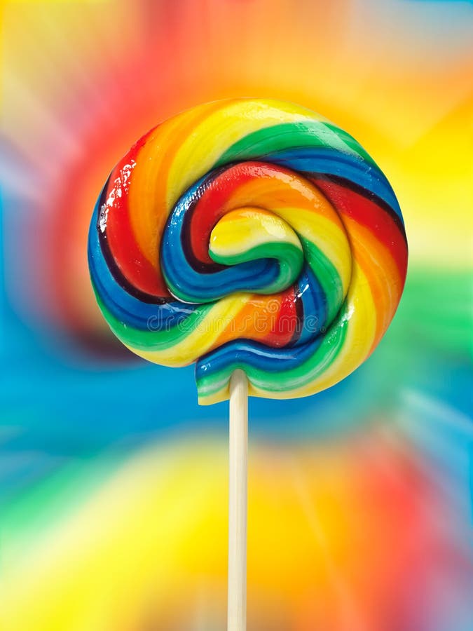 Colorful Lollipop stock photo. Image of cutout, food - 10404448