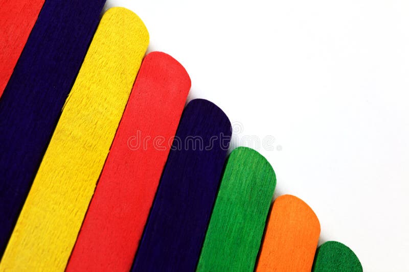 Colorful lolly sticks stock photo. Image of textures - 48173328