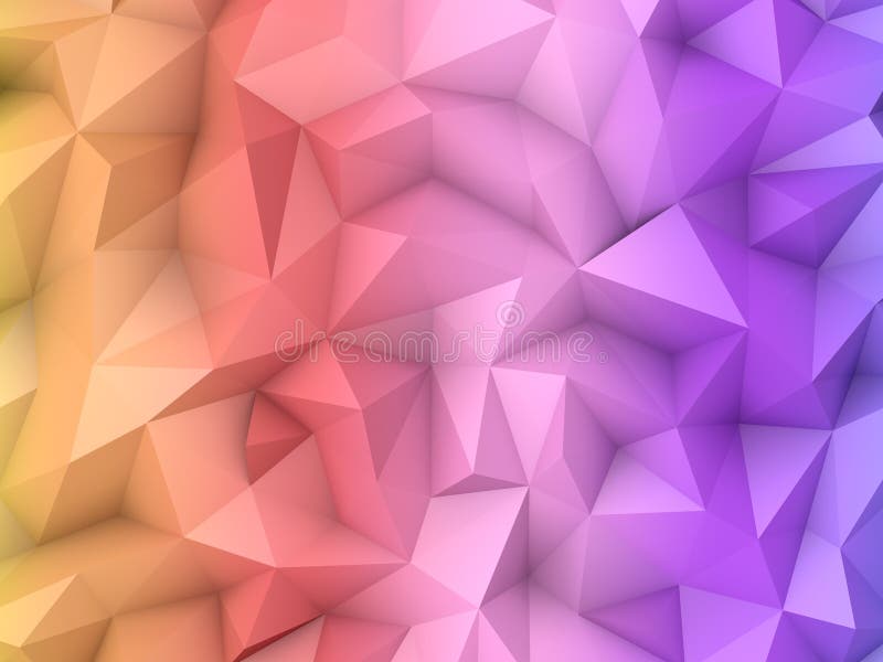 Colorful low poly texture stock illustration. Illustration of light ...