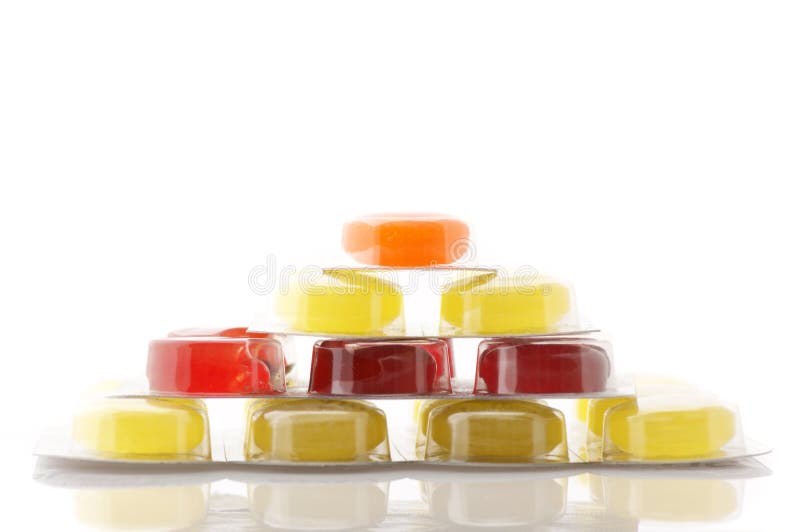 Colorful lozenges stock image. Image of drug, medical - 13621447