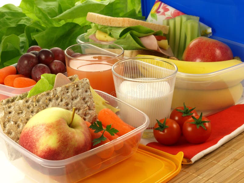 Colorful lunch stock photo. Image of sandwich, lunch - 24513156