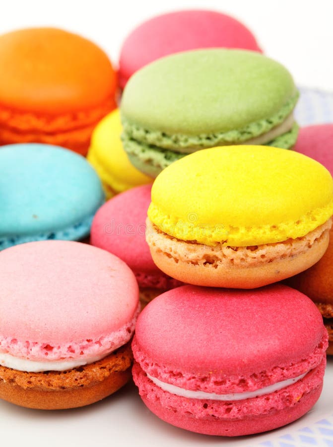 Colorful macaroon stock photo. Image of brown, assortment - 27222008