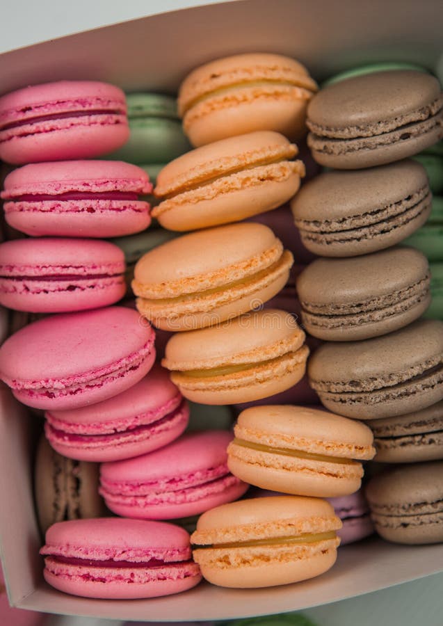 Macaroon Macro stock photo. Image of sweet, tasty, blue - 34489806