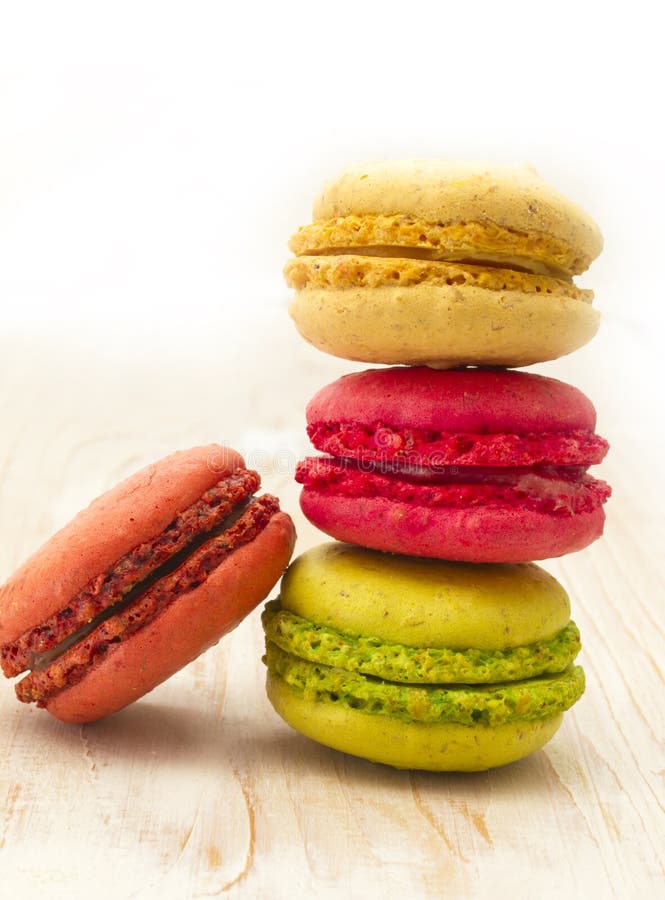 Colored macaroons stock photo. Image of decorated, eating - 41887378