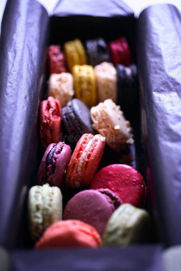 Colorful macaroons stock photo. Image of macaroons, dessert - 7540506