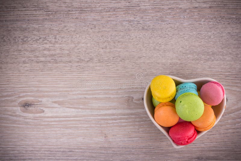 Colorful macaroons stock photo. Image of sweet, pastry - 60153822