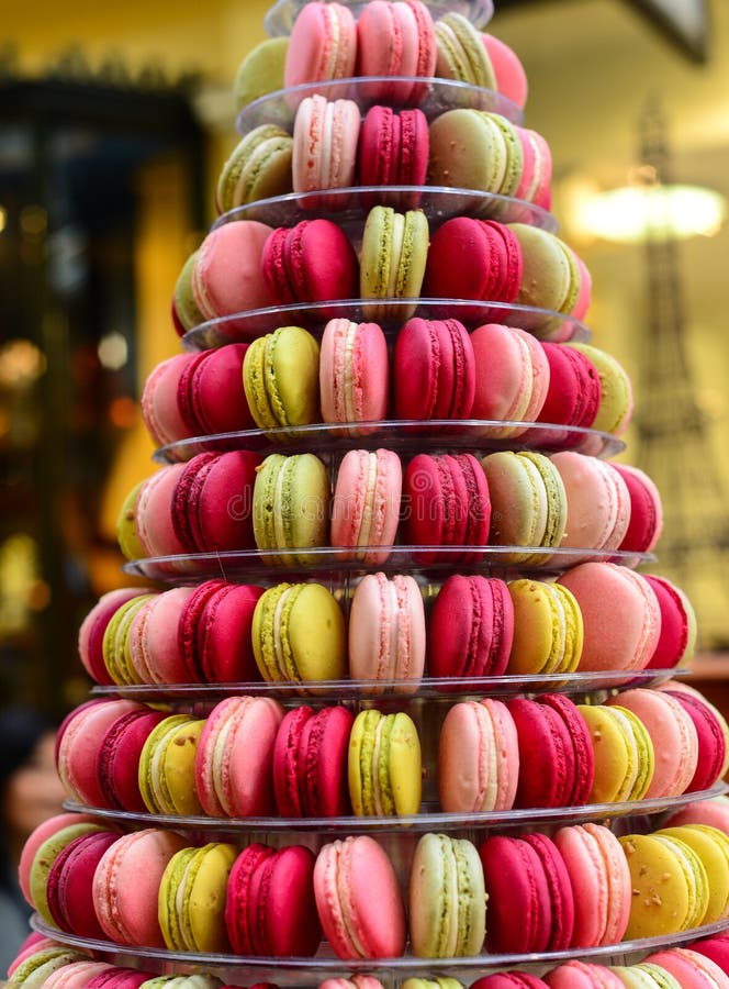 Colorful Macaroons stock photo. Image of meal, cookies - 63525620