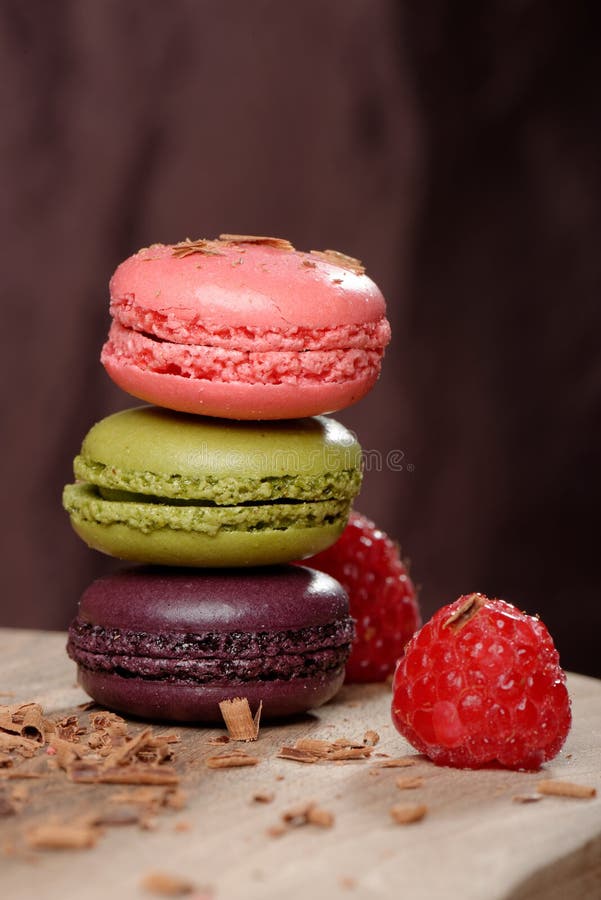 Colorful macaroons stock image. Image of french, flavor - 32463833