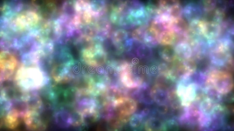 Colorful Magic Bokeh Lights Motion Graphics Background Stock Footage ...
