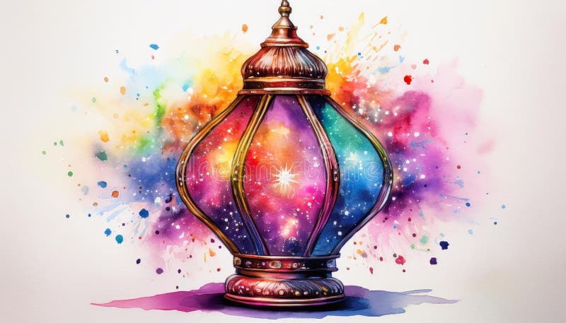 Magic Lantern Set. Fantasy Lamp Collection. Game Design Concept, Ui ...