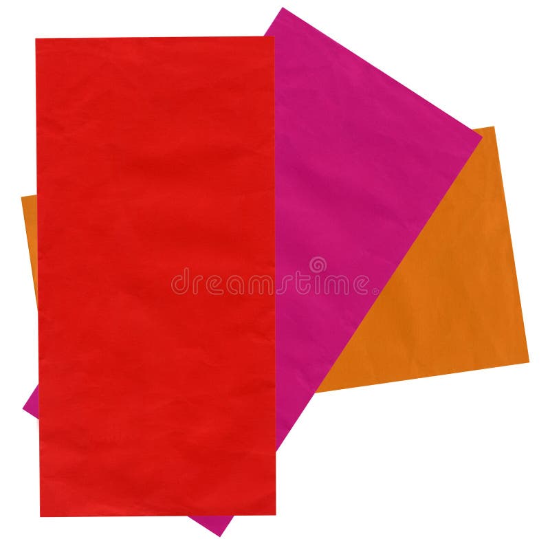 Colorful Mail Envelopes, Recycled Paper, Isolated on White Background ...