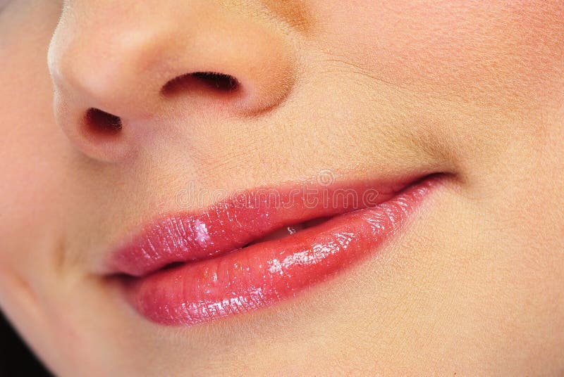 Colorful make-up lips stock photo. Image of delectable - 2178920