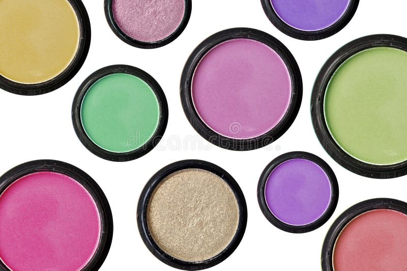 Colorful Makeup Collection stock image. Image of brown - 85486551
