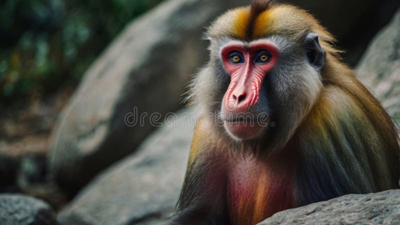 Adult Mandrill Stock Illustrations – 80 Adult Mandrill Stock ...
