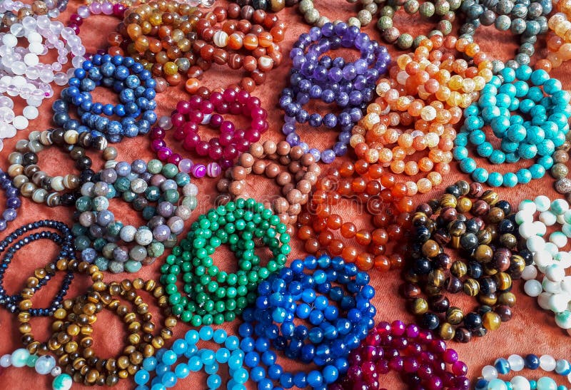 Colorful marble bracelets stock image. Image of beautiful - 94830939