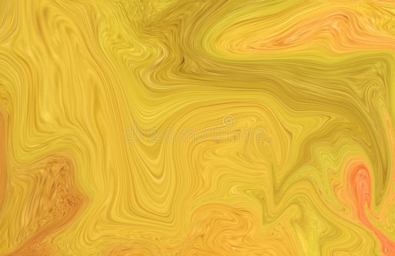 Colorful Marble Surface. Yellow Marble Pattern of the Blend of Curves ...