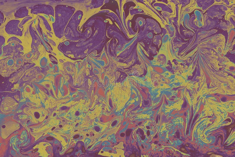 A Colorful Marbling Art Pattern - Great for Abstract Textile Prints ...